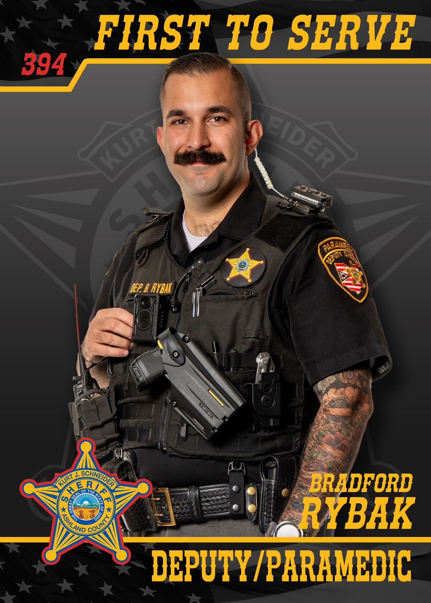 Deputy Bradford Rybak Honored as 2025 Law Enforcement Officer of the ...