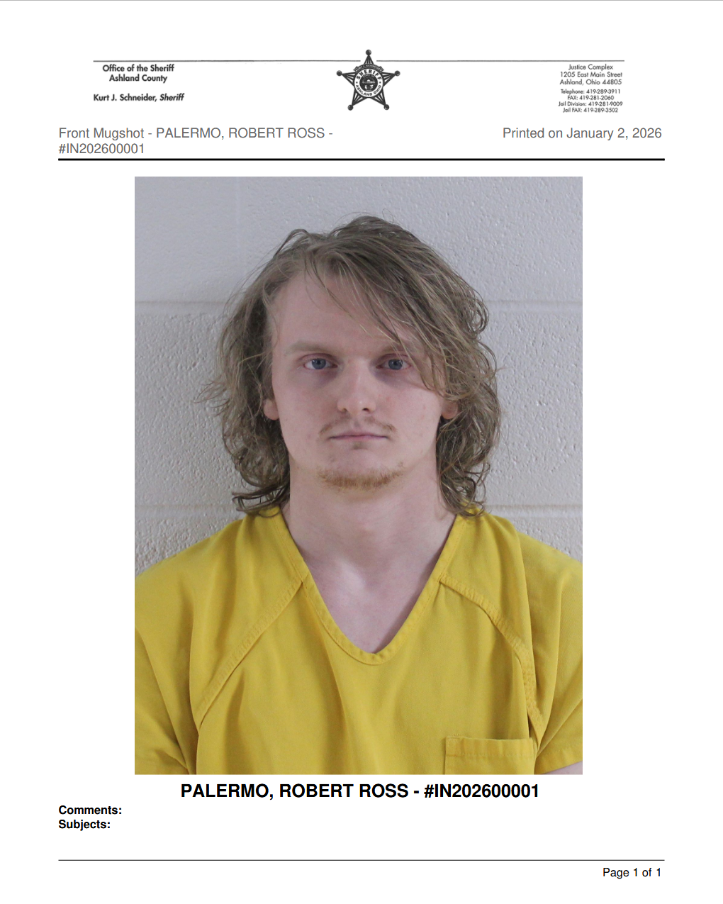 Ashland County Prosecuting Attorney Christopher R. Tunnell Announces ...