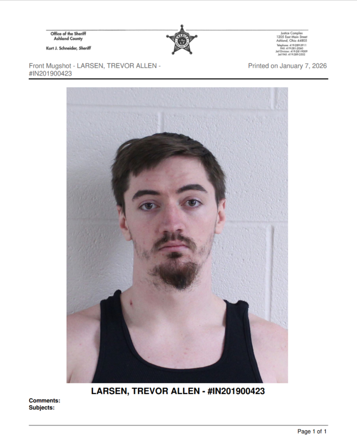 Ashland County Common Pleas Court December Sentencing and Conviction ...