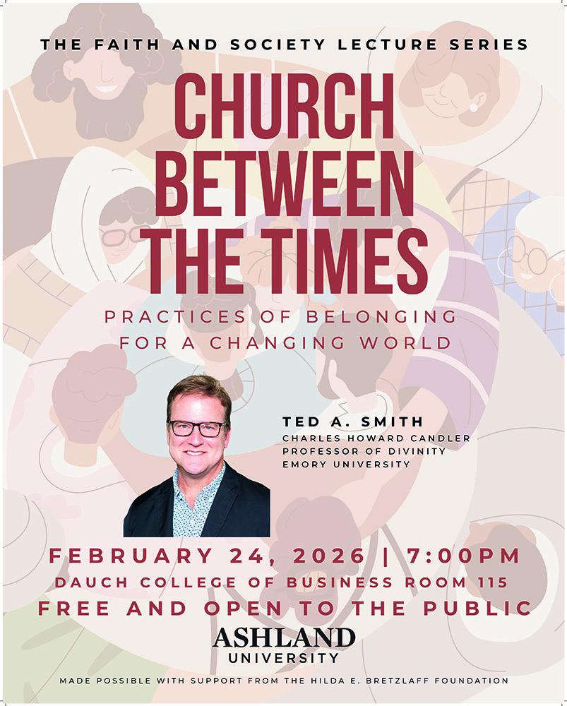 Faith and Society lecture, “Church Between the Times,” to be held Feb ...