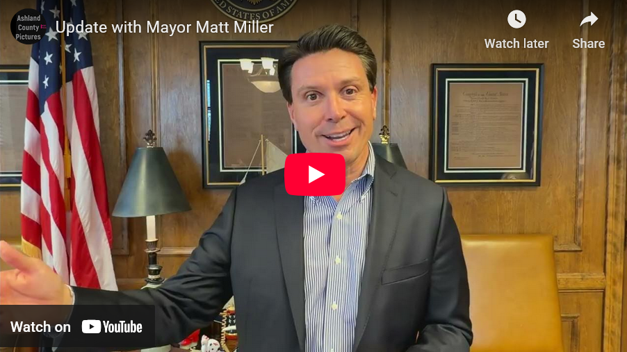 Ashland Mayor Matt Miller Shares Community Updates Ahead of St. Patrick ...